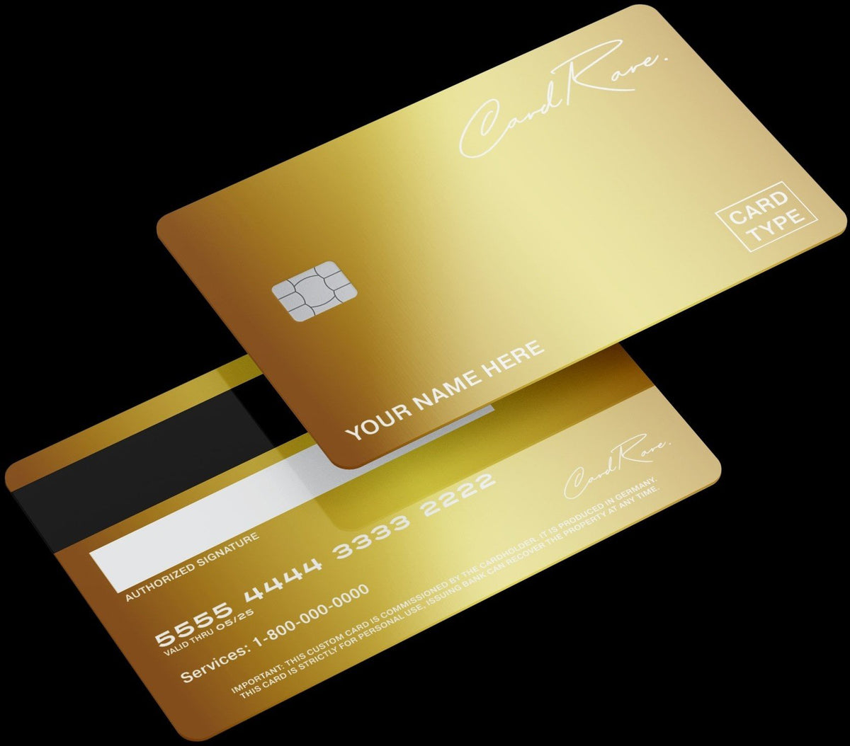 The "CardRare Investor" Card (Limited Edition)